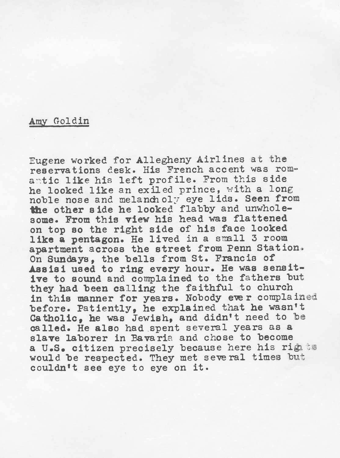 Portraits of 8 New York Women